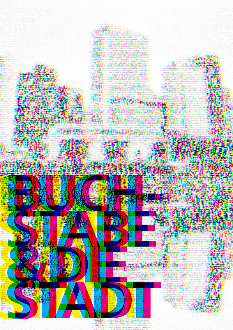 Plakat "Typografie & die Stadt" - Norman Fischer - Media Designer
